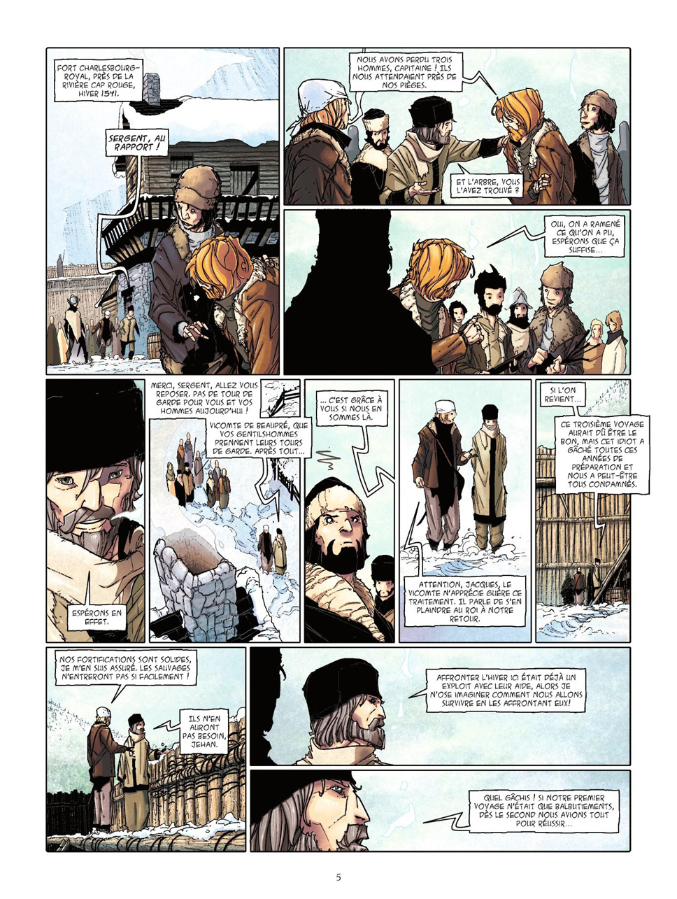 [Preview] BD Jacques Cartier - Glénat