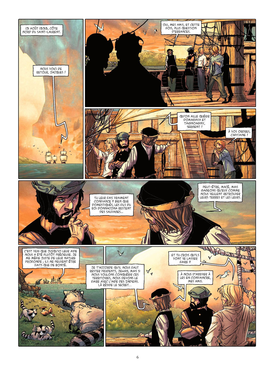 [Preview] BD Jacques Cartier - Glénat